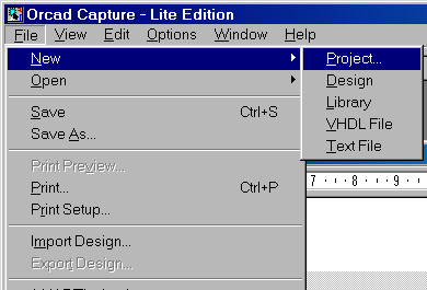 Orcad session log window - lasopanitro
